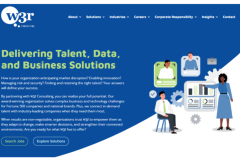 New w3r Website Coincides with Boosted Profits & Growth